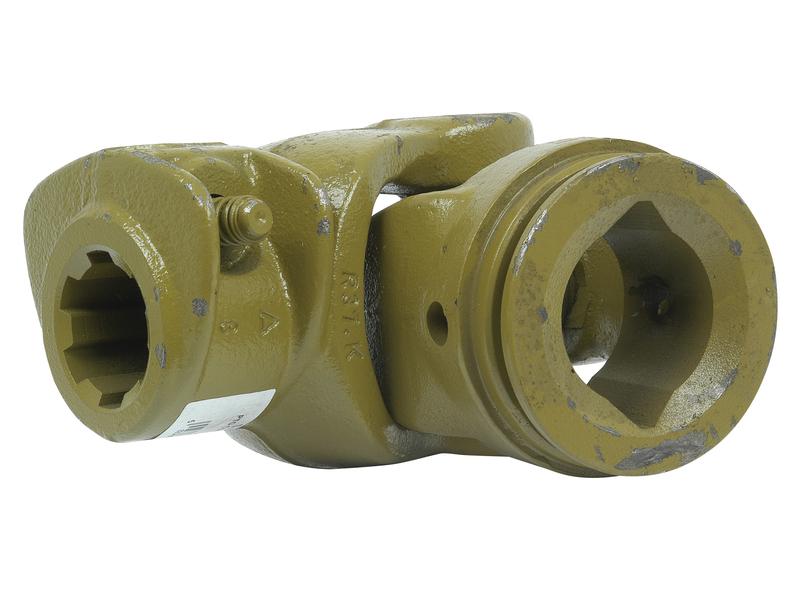 PTO Coupling (U/J Size: 27 x 74.5mm) Size: 1-3/8''-6 Spline, Profile ...