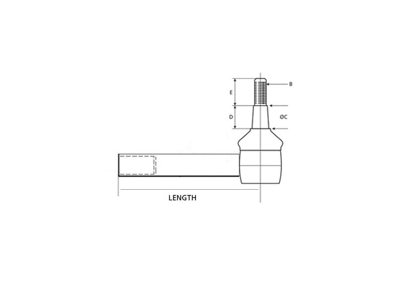 Tie Rod, Length: 100mm