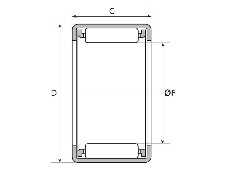 Sparex Needle Bearing (B2416)