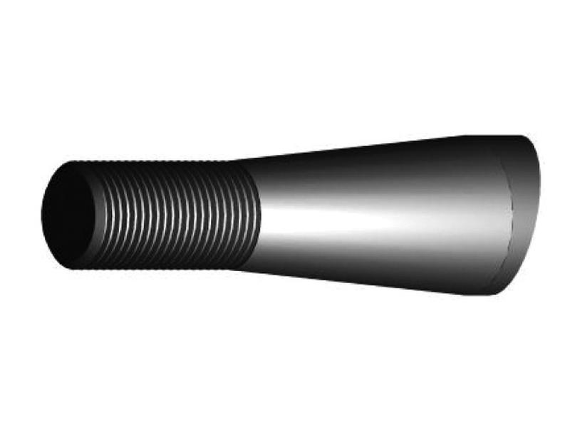 Loader Tine - Straight 980mm, Thread size: M28 x 1.50 (Square)