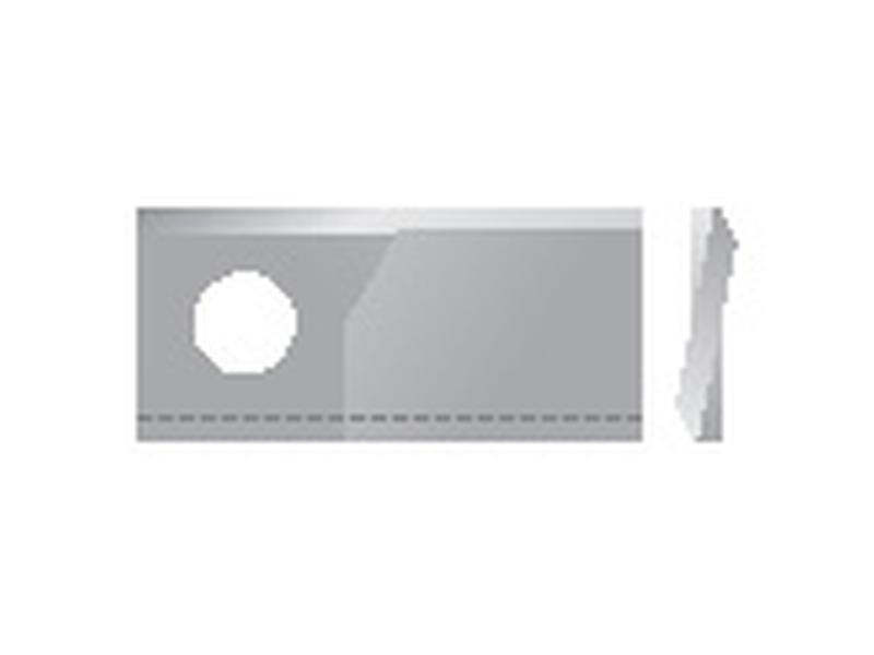 Mower Blade - Twisted blade, bottom edge sharp & parallel - 105x48x3mm ...