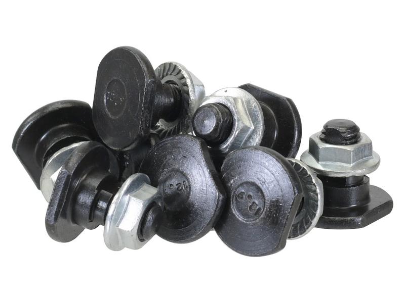 Mower Blade Retainer- M12x30mm - Replacement for Krone, Claas