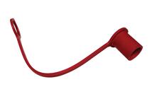 Parker Dust Cap Red Rubber Fits 1/2'' Male Coupling