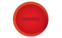 Faster Visual Indicator - Red (-)