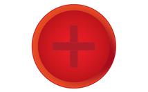 Faster Visual Indicator - Red (+)