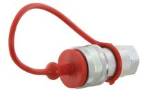 Faster Dust Cap Red PVC Fits 1/2'' Female Coupling TM12LR