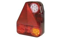 LED Rear Combination Light, Function: 4, Brake / Tail / Indicator ...