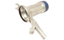 Coupling with Threaded End - Female 6'' (150mm) x 6'' (Galvanised)