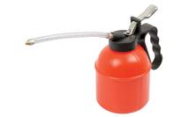 Plastic Oil Can With Flexible Delivery Tube