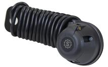 Prewired Single 7 Pin Socket & Plate Assembly 12v Bagged