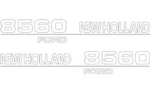 Decal Set - Ford / New Holland 8560
