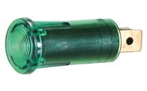 Panel and Dashboard Light (Halogen) Sealed Unit, Green, 12V