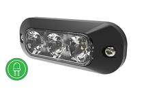 Directional Hazard LED Green 93mm 12-24V