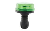 LED Rotating Beacon, Green, Flexible Pin 12-24V