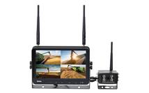 Wireless Digital Vehicle Camera System 1 x 4 Quad 9'' Monitor, 1 x CMOS ...