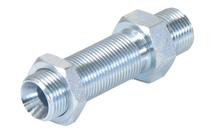 Hydraulic Adaptor 3/8'' BSP Male x 3/8'' BSP Male Extended Bulkhead ...