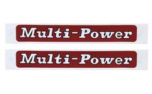 Decal - Massey Ferguson Multi Power