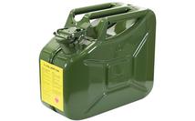 Metal Jerry Can - Green 10 L (Unleaded Petrol)