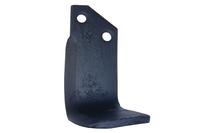 Rotavator Blade Square Type Blades RH 70x7mm Height: 158mm. Hole ...