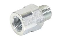 Hydraulic Adaptor 1/4'' BSP Male x 1/4'' BSP Fixed Female