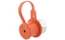 Sparex Dust Cap Orange PVC Fits 1/2'' Male Coupling