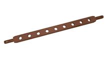 Flat Drawbar (Cat. 2 (Ø28mm)) No. holes: 9, 887mm