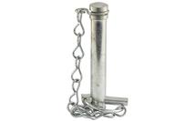 Oberlenkerbolzen mit Kette und Splint 19x102mm Kat. 1 (Ø19mm)