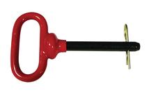 RED HEAD HITCH PIN, Pin Ø1/2'', Usable length of: 3-5/8''.