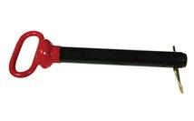 RED HEAD HITCH PIN, Pin Ø1'', Usable length of: 7-1/2''.