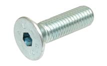 Metric Countersunk Hexagon Socket Screw, M6x50mm (DIN 7991)