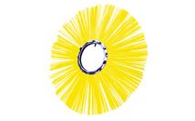 Brush Section - 508mm x 127mm Flat, Material - Poly
