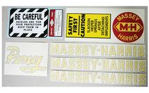 Decal - Massey Harris Pony