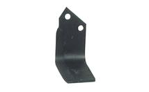 Rotavator Blade Square Type Blades RH 80x9mm Height: 175mm. Hole ...