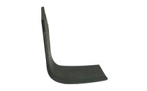 Rotavator Blade Square Type Blades RH 80x6mm Height: 165mm. Hole ...