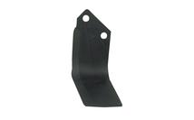 Rotavator Blade Square Type Blades RH 80x7mm Height: 180mm. Hole ...