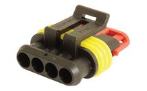 Superseal Block Connector - 4 Way - Female