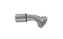 Parker SAE Hose Insert 1'' x 45mm Ø 135° Swept Flange (3000psi)